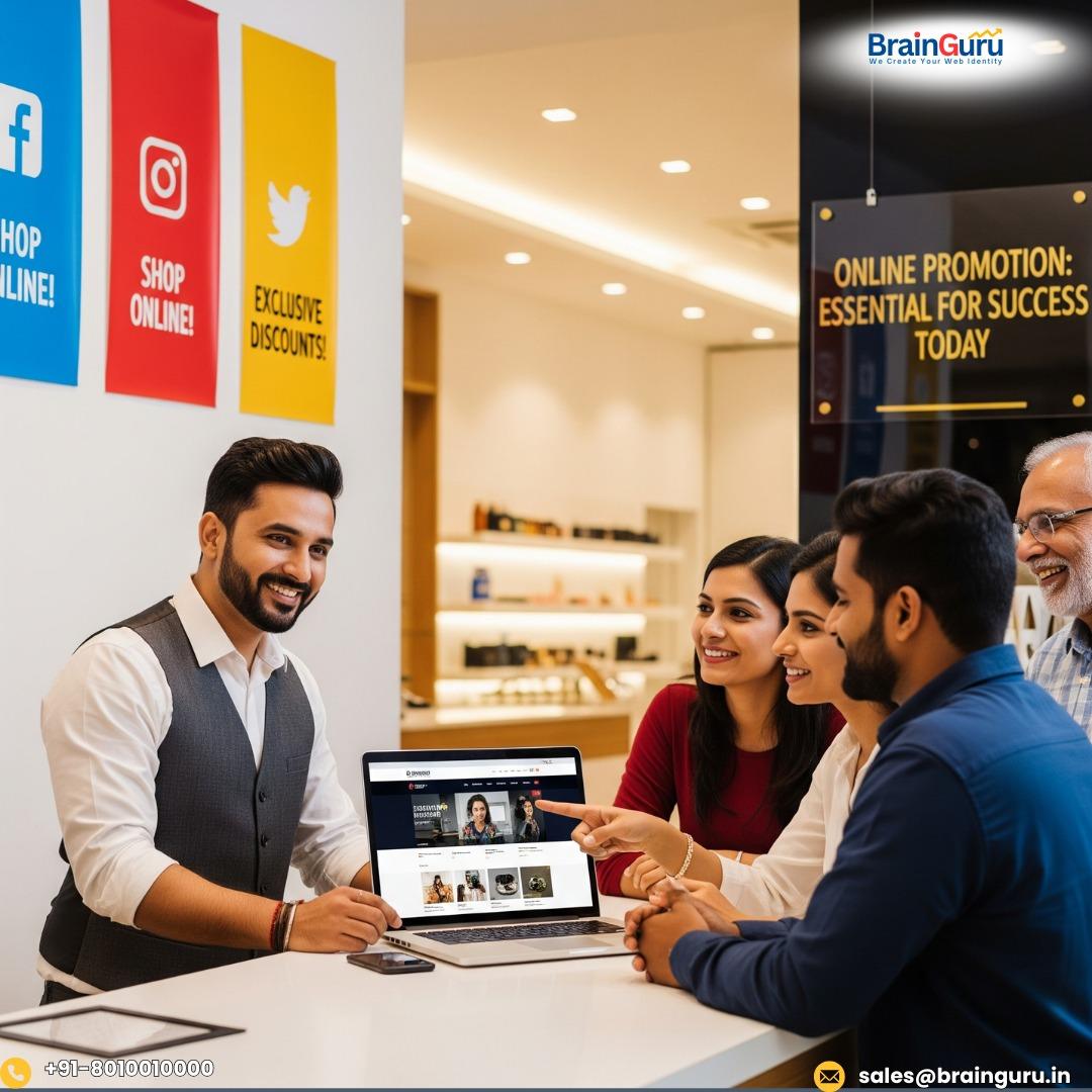 Online Promotion For Shopkeepers - Brainguru