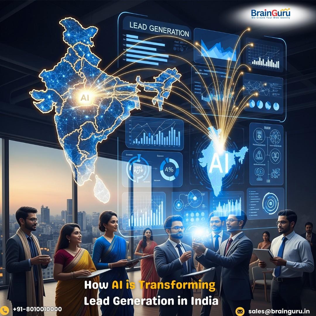 AI Transforming Lead Generation India - Brainguru